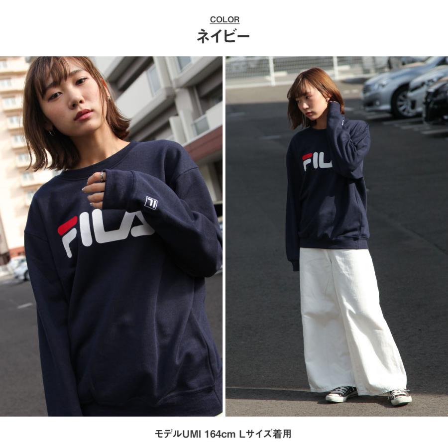 FILA トレーナー メンズ スウェット スエット クルーネック 長袖 FILA トレーナー メンズ スウェット スエット クルーネック 長袖