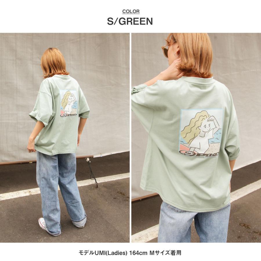 PIKO プリント Tシャツ メンズ 半袖 半袖Tシャツ レディース ユニセックス 大きめ ゆったり ビッグシルエット 体型カバー 夏 夏物 夏服 (pkm1443)＃ : pkm1443 ...
