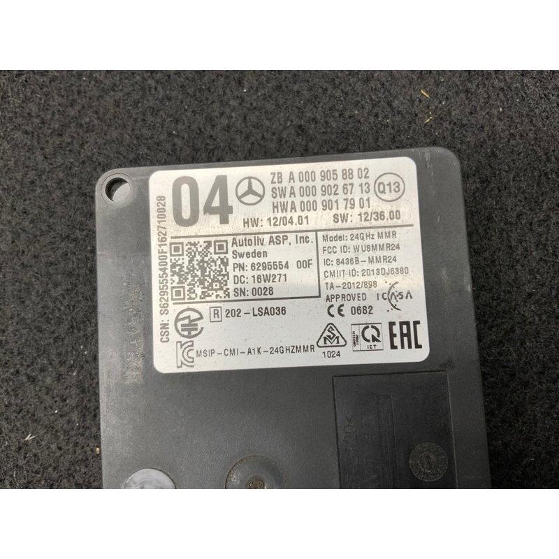 MB201 W205 C180T AV AMGスポーツ 前期 リア バンパー レーダー センサー ★センター部 A 000 905 88 02 ★エラー無し :1060MB201-A5 ...
