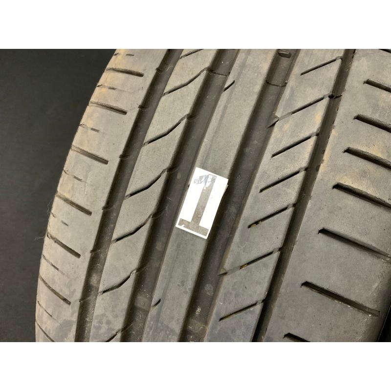 MB171 W176 A180 ベーシックP コンチネンタル ContiSportContact5 SSR SC5 225/45R17 2018年 残溝5mm ★2本set ...