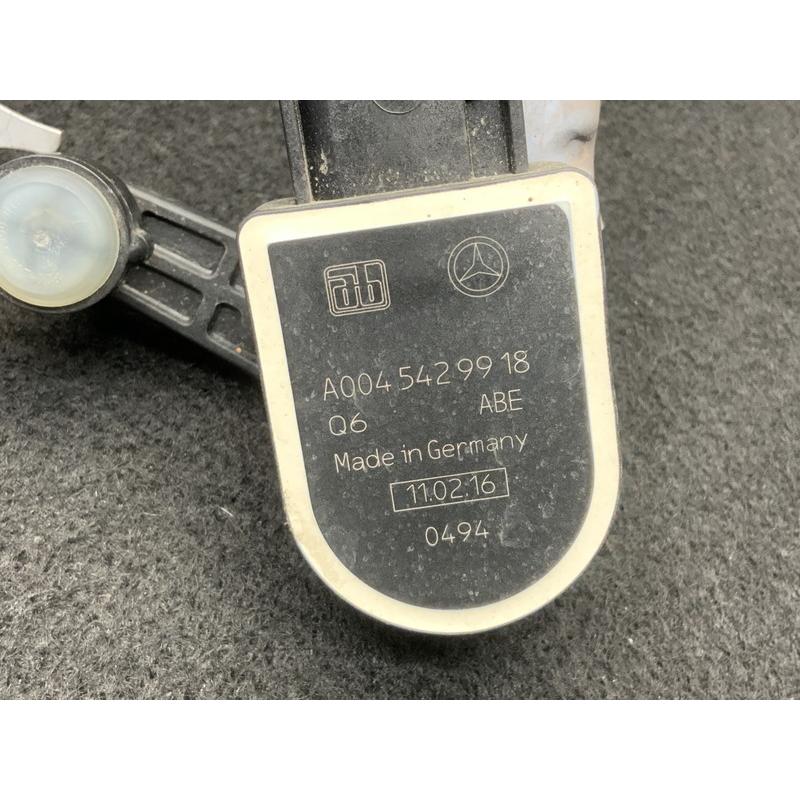 A919 ベンツ 190377 C190 AMG GT 左リア アングル ハイト センサー A004 542 99 18 ★エラー無し ★送料 ...