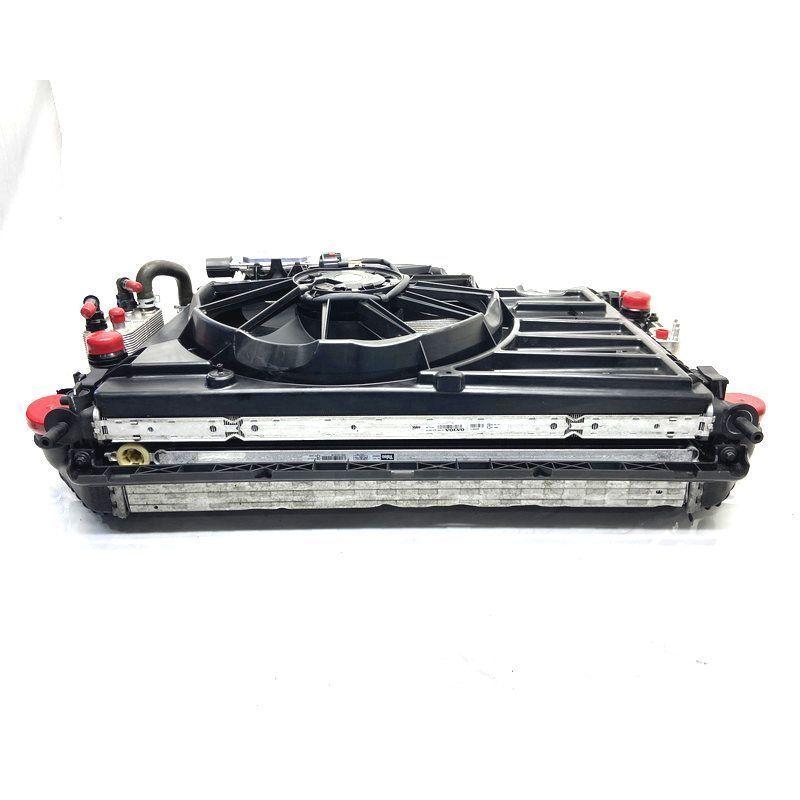 VL022 MB V40 T-4 SE 電動ファン/ラジエター/エアコン コンデンサー セット 31319166/31293689 ★動作OK ...