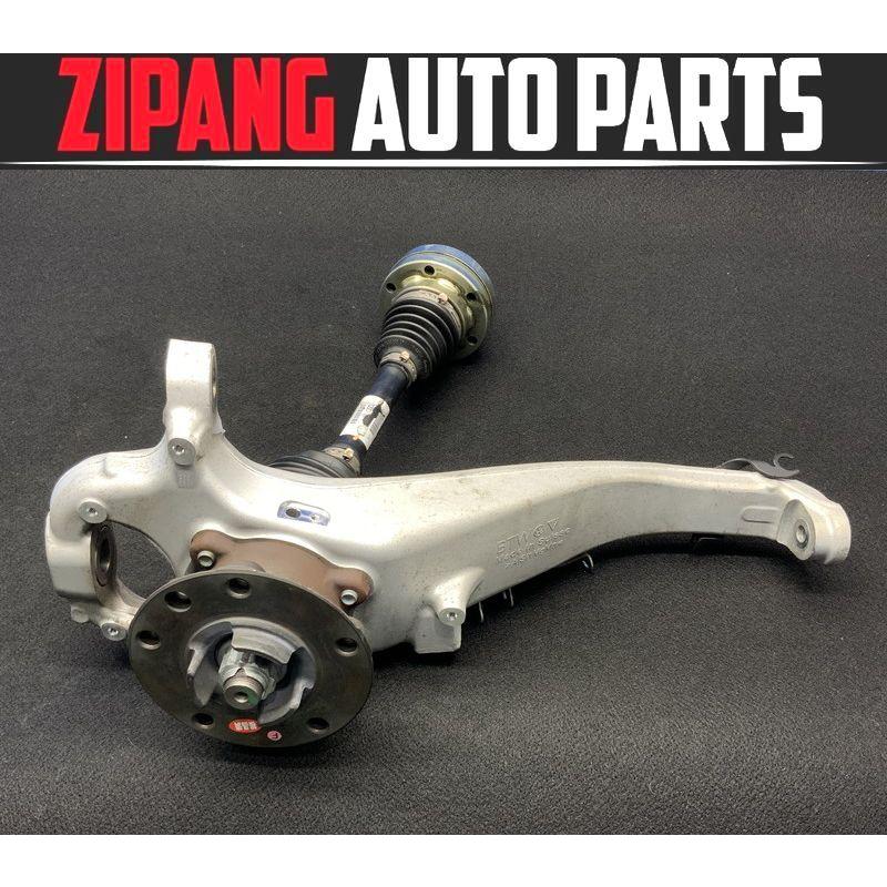 VW029 7P トゥアレグ ハイブリッド 右フロント ハブ/ナックル ドライブシャフト付 PCD 130 7P0 407 271 B ★動作 ...