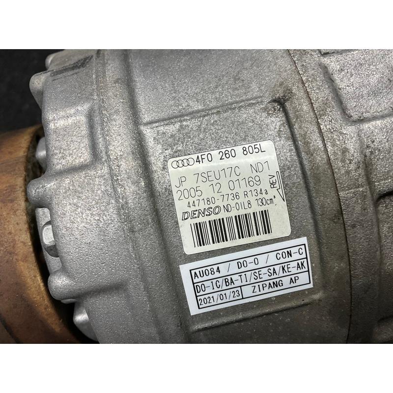 AU084 8E S4 クワトロ 4.2 BBK エアコン コンプレッサー 4F0 260 805L ★動作OK : ジパングオートパーツ - 通販 - Yahoo!ショッピング