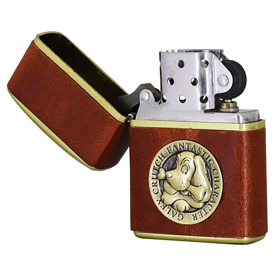 ZIPPO Zippo ジッポライター アーマー ガルフィー レザーメタル エンブレム ブラウン G162-BR : Zippo専門店フラミンゴ Yahoo!店 - 通販 - Yahoo!ショッピング