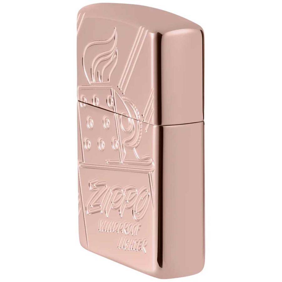Zippo ジッポライター 世界限定17,500個 ARMOR Script Logo Collectible Rose Gold 48768 :maru762:Zippo専門店フラミンゴ ...