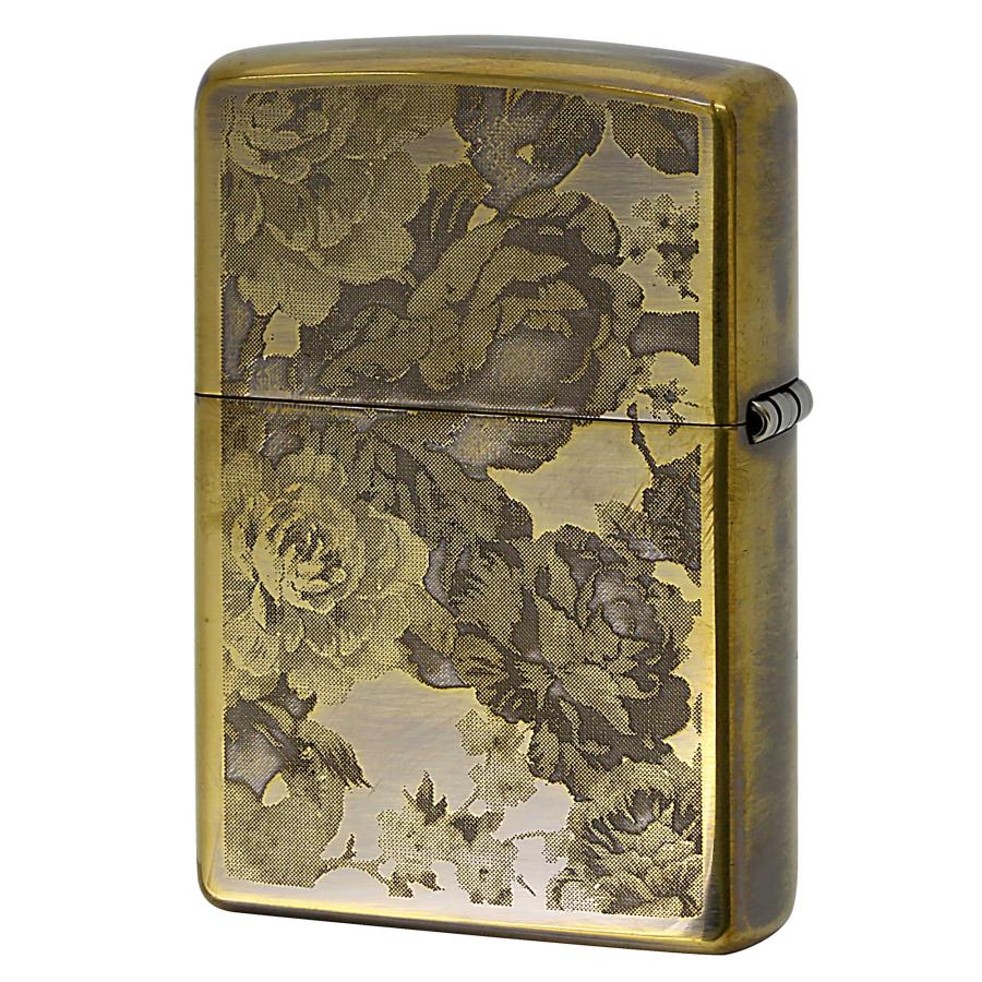 ZIPPO 絶版/ヴィンテージ Zippo ジッポー 中古 2005年製造ZIPPO Paul Smith Flower Design 両面 花柄 ブラス [S]ほぼ新品同様 : Zippo ...