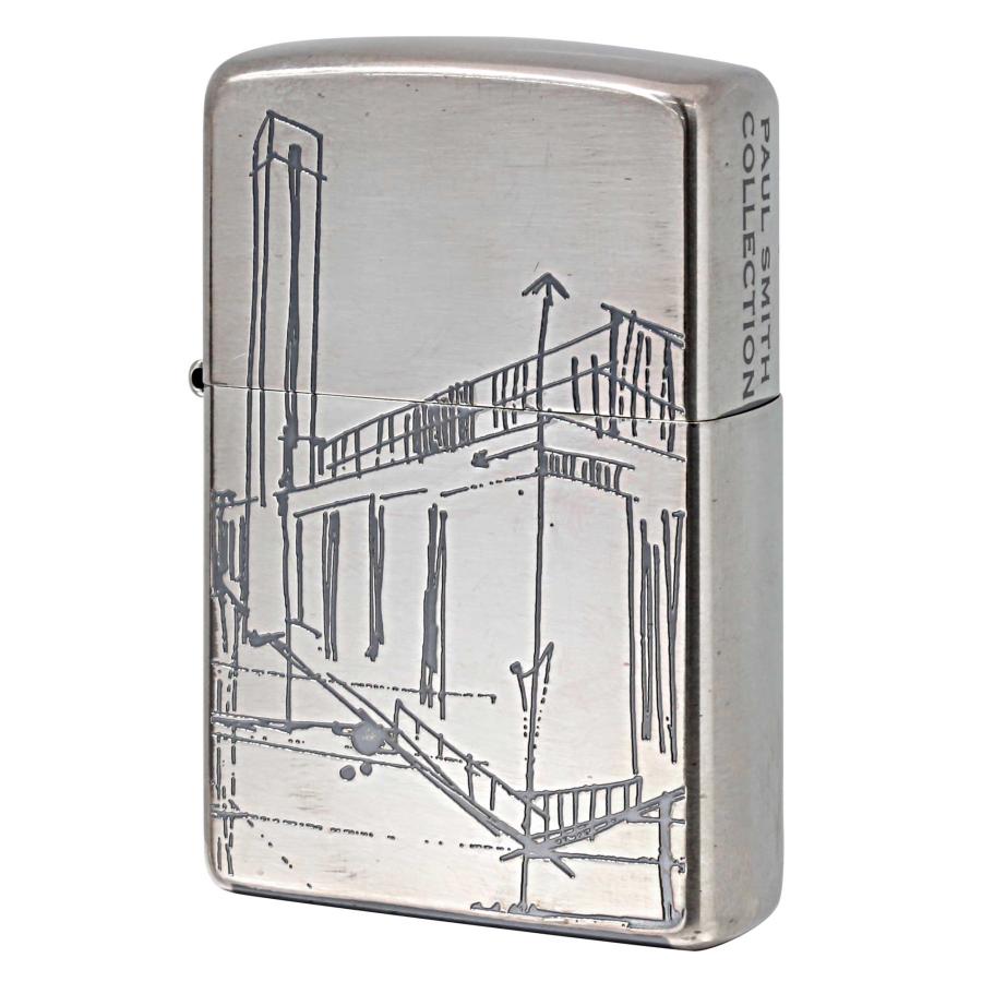 ZIPPO 絶版/ヴィンテージ Zippo ジッポー 中古 2008年製造ZIPPO Paul Smith Collection 線画 建物 [A]使用感少なく状態が良い : Zippo専門店 ...