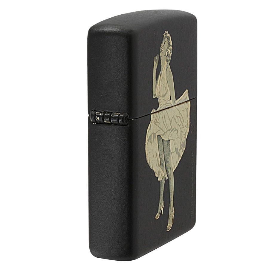 ZIPPO 絶版/ヴィンテージ Zippo ジッポー 中古 2001年製造マリリン・モンロー マットブラック [B]使用感ありやや傷汚れあり : Zippo専門店フラミンゴ Yahoo!店 ...