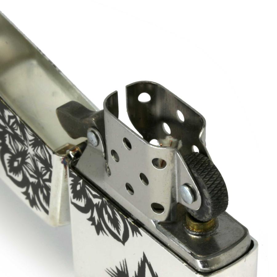 絶版/ヴィンテージ Zippo ジッポー 中古 2008年製造Paul Smith 万華鏡 銀メッキ [B]使用感ありやや傷汚れあり :pvs343:Zippo専門店フラミンゴ Yahoo!店 ...