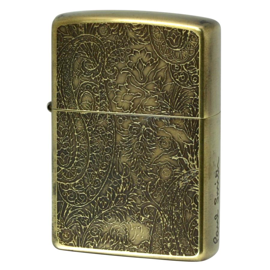 ZIPPO 絶版/ヴィンテージ Zippo ジッポー 中古 2008年製造ZIPPO Paul Smith アラベスク 真鍮 [B]使用感ありやや傷汚れあり : Zippo専門店フラミンゴ ...