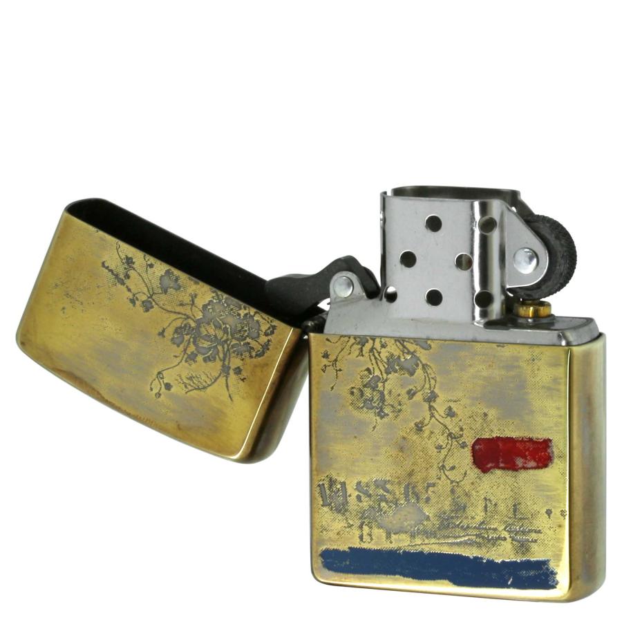 ZIPPO 絶版/ヴィンテージ Zippo ジッポー 中古 2006年製造ZIPPO Paul Smith Flower Design 花柄 [A]使用感少なく状態が良い : Zippo専門店 ...