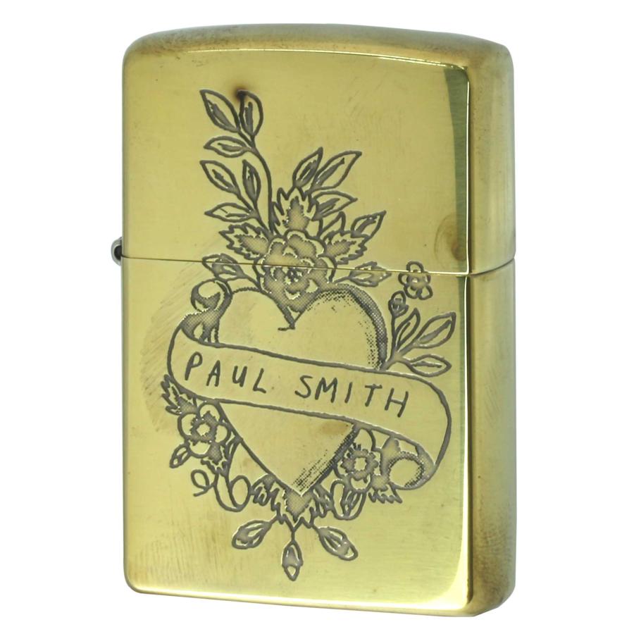 ZIPPO 絶版/ヴィンテージ Zippo ジッポー 中古 2005年製造ZIPPO Paul Smith Heart & Flower [B]使用感ありやや傷汚れあり : Zippo専門店 ...