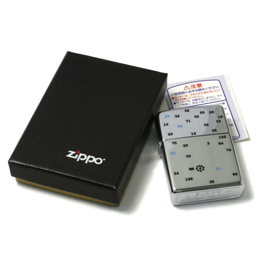 ZIPPO 絶版/ヴィンテージ Zippo ジッポー 中古 2004年製造ZIPPO Paul Smith 試作品 Random Number ランダム数字 [S]ほぼ新品同様 : Zippo ...
