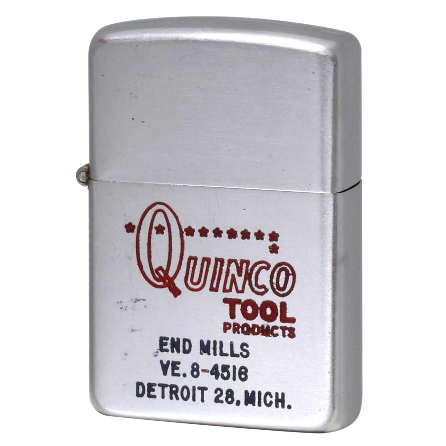 ZIPPO 絶版/ヴィンテージ Zippo ジッポー 中古 1949年製造QUINCO TOOL PRODUCTS [B]使用感ありやや傷汚れ ...
