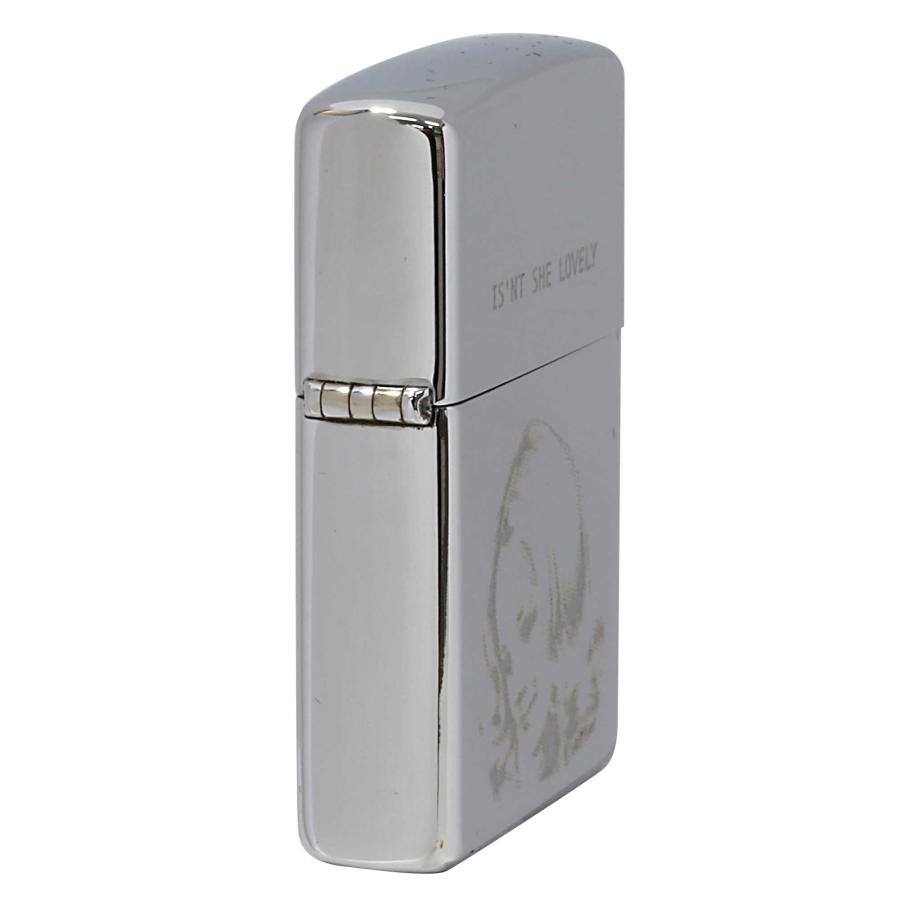 ZIPPO 絶版/ヴィンテージ Zippo ジッポー 中古 2000年製造ZIPPO Paul Smith 試作品 ISN'T SHE LOVELY 可愛いでしょ？ [S]ほぼ新品同様 ...
