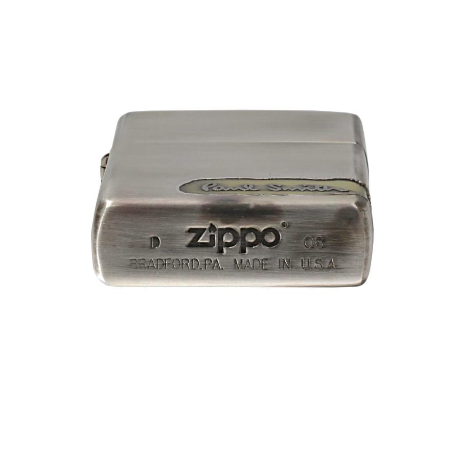 ZIPPO 絶版/ヴィンテージ Zippo ジッポー 中古 2008年製造ZIPPO Paul Smith Damage FRAME LOGO 右下 2面 [N]未使用・新品 : Zippo ...