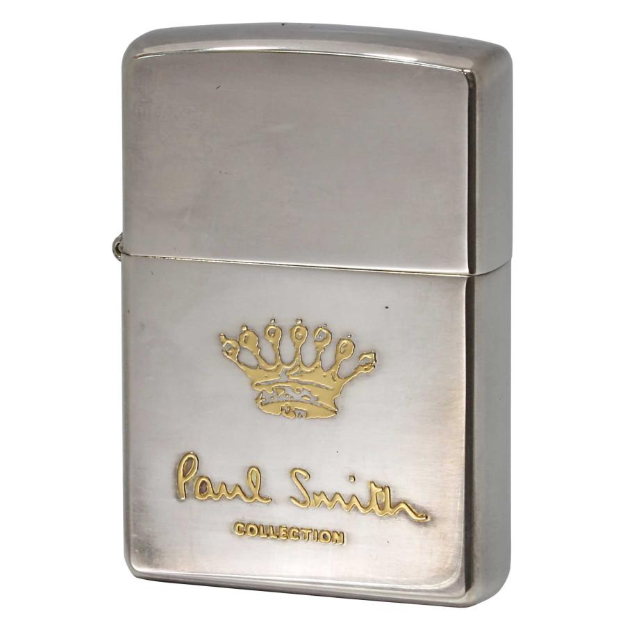 ZIPPO 絶版/ヴィンテージ Zippo ジッポー 中古 2005年製造ZIPPO Paul Smith Collection 王冠 逆エッチング [A]使用感少なく状態が良い ...