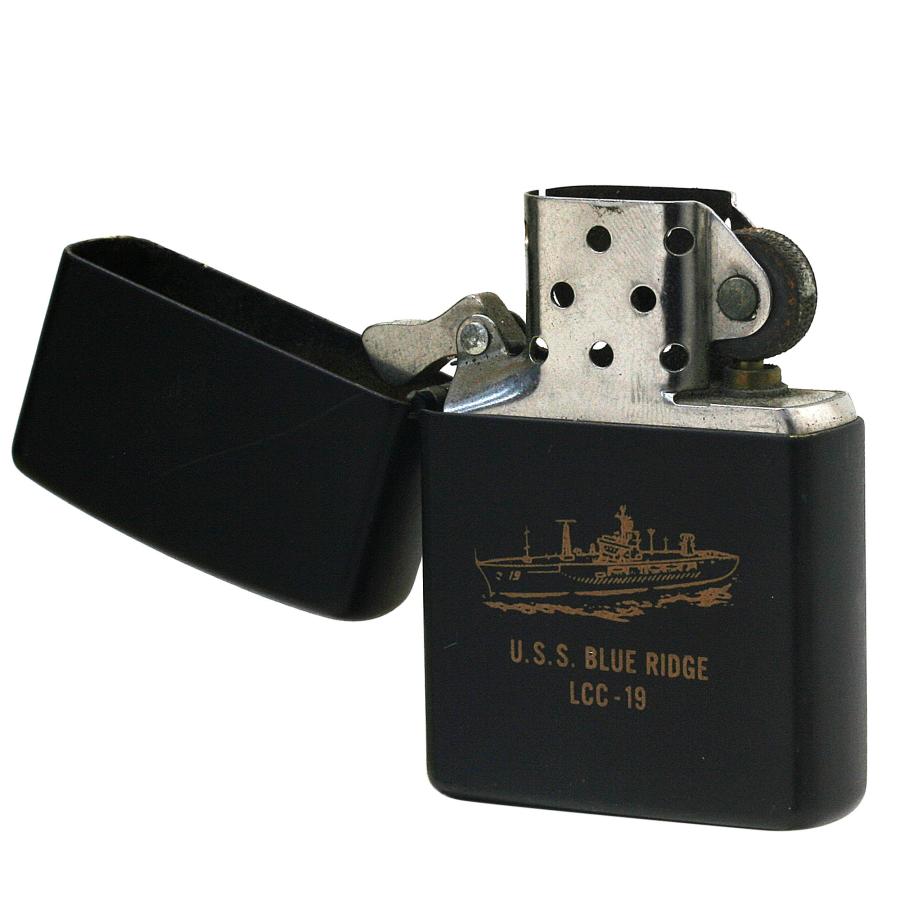 絶版/ヴィンテージ Zippo ジッポー 中古 1998年製造USS Blue Ridge, LCC-19 アメリカ海軍 揚陸指揮艦 [A]使用感少なく状態が良い :vtg033:Zippo ...