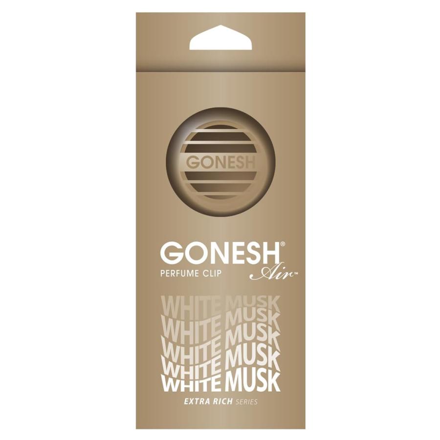 GONESH（ガーネッシュ） パフュームクリップ ホワイトムスク 3080-32 カーエアコン吹き出し口 : 喫煙具とお香の専門店 LANDING - 通販 - Yahoo!ショッピング