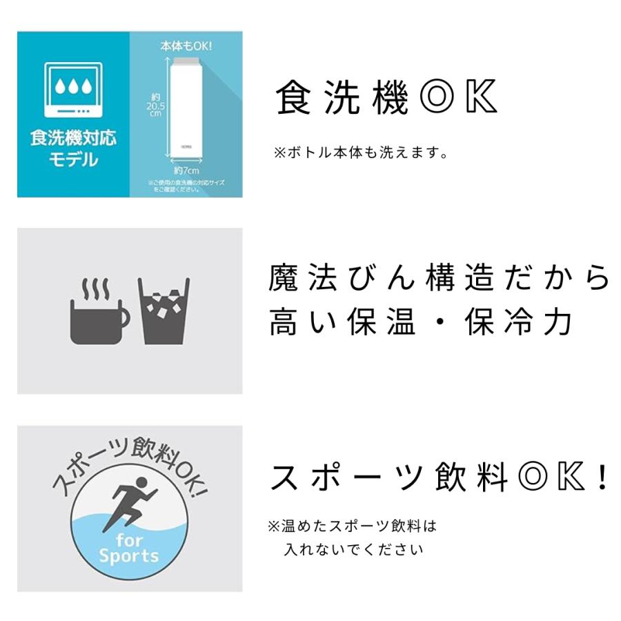 THERMOS サーモス 水筒 真空断熱ケータイマグ480ml グレーグリーン ステンレス ボトル JOQ-480 GYG : 家電 アラモード - 通販 - Yahoo!ショッピング