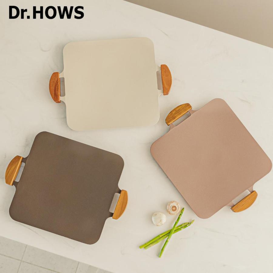 Dr.HOWS SOLID GRIDDLE PAN ソリッド グリルパン チャコール : 家電 アラモード - 通販 - Yahoo!ショッピング