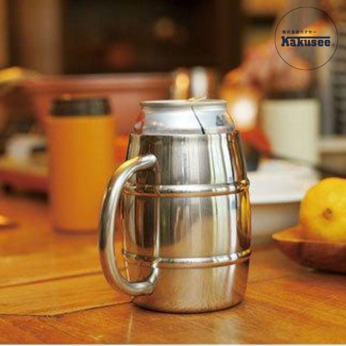 Kakusee カクセー 真空二重 樽缶ジョッキ350ml用 : 家電 アラモード - 通販 - Yahoo!ショッピング