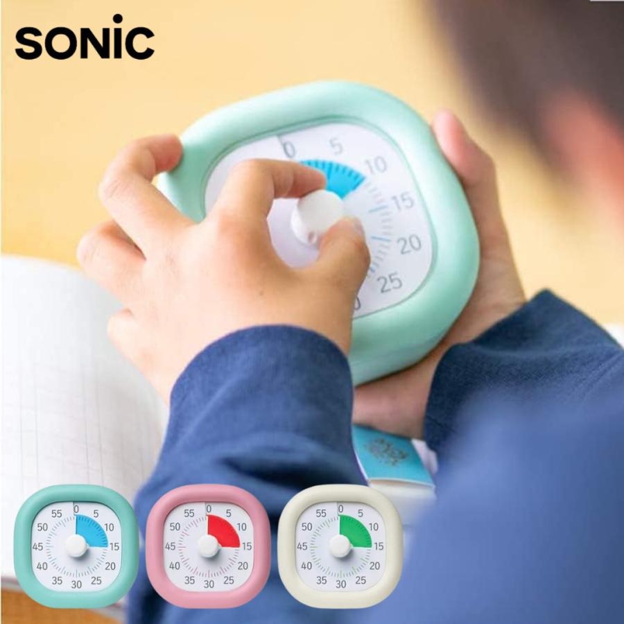 SONiC トキ・サポ 時っ感タイマー 10cm 勉強 ソニック タイマー LV-3062 ピンク : 家電 アラモード - 通販 - Yahoo!ショッピング
