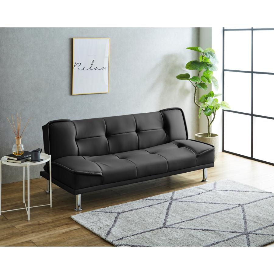 ソファ 3p 3人掛け 三人掛け おしゃれ ソファベッド PVC シンプル リクライニング : zol-sb-ab : Z家具 - 通販 - Yahoo!ショッピング