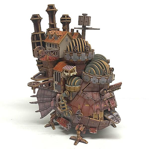 スタジオジブリ ハウルの動く城 ki-gu-mi ハウル城カラーVer. (木製組み立てキット） : ZOONETYahoo!店 - 通販 - Yahoo!ショッピング