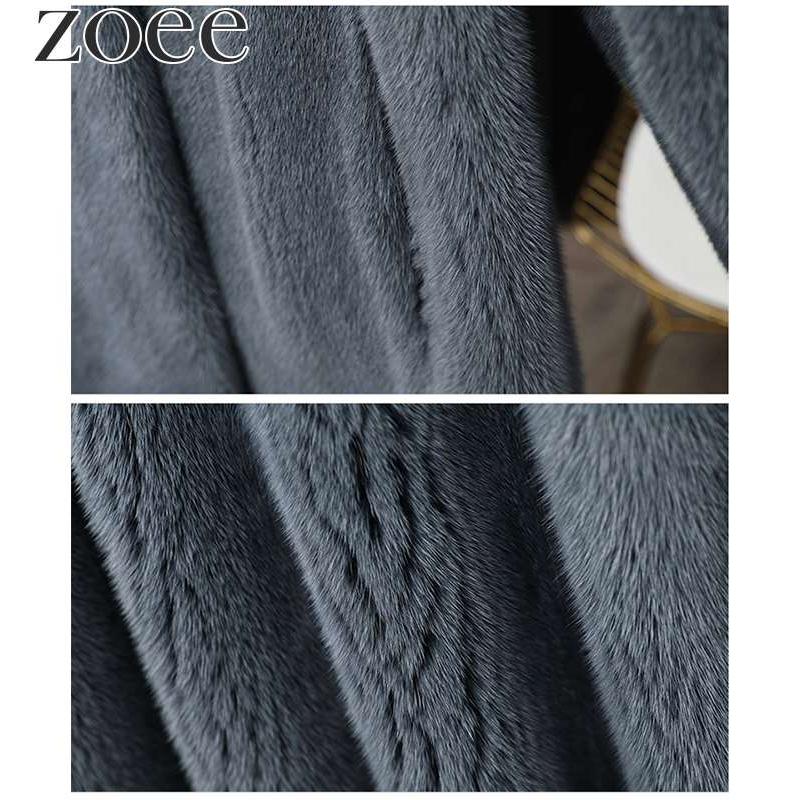 フード付きミンクファーコート 高級 毛皮 レディース 秋冬 ブルー/ブラウン M/L/2L/3L/4L i1e59 : i1e59 : zoeeヤフー店 - 通販 - Yahoo!ショッピング
