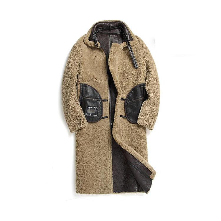 ラムムートン ラムレザー コート メンズ アウター 羊皮 本革 秋/冬 ブラウン M/L/2L/3L/4L/5L l4a17 : zoeeヤフー店 - 通販 - Yahoo!ショッピング