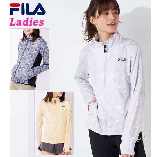 FILA 【ネコポスもOK】 UVプロテクト パーカー ジャケット レディース 【FILA(フィラ)】女性 M/L/LL ランニング : zona - 通販 - Yahoo!ショッピング