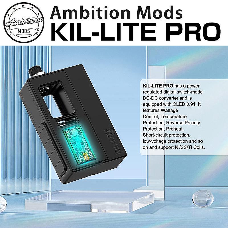 Ambition MODS アンビションモッズ KIL-LITE PRO キルライト プロ DNA : am-m051 : 電子タバコ専門店 ...