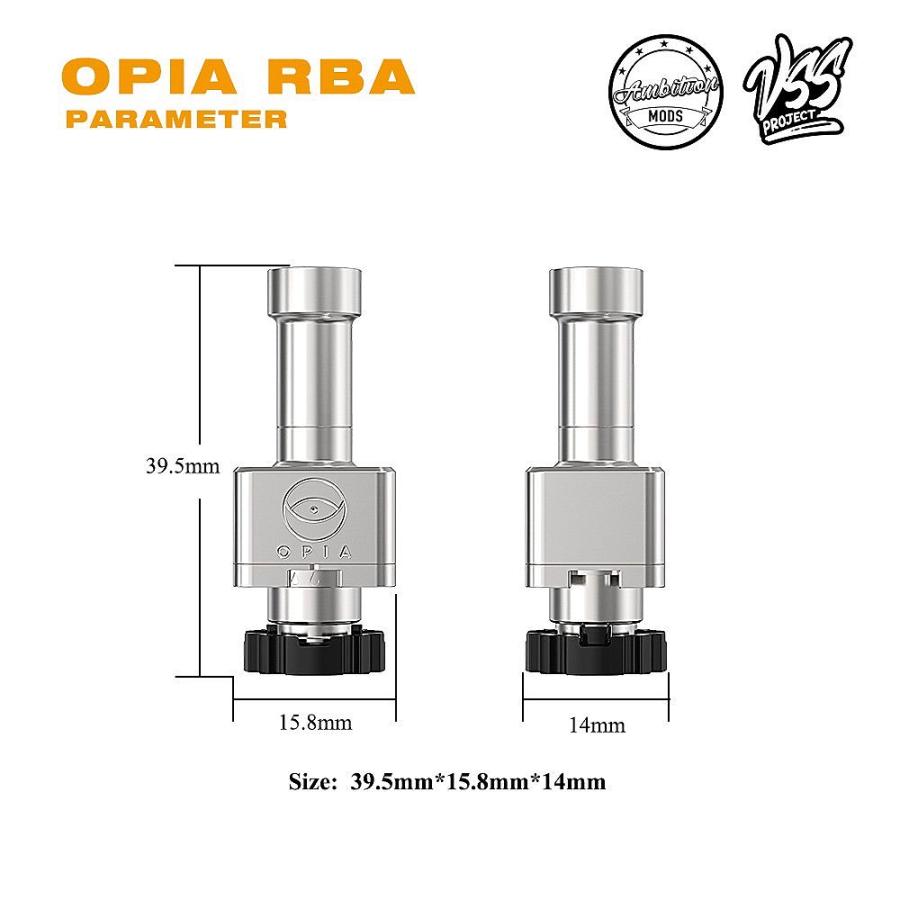 Ambition MODS OPIA RBA : 電子タバコ専門店 ZONOVAPER - 通販 - Yahoo!ショッピング