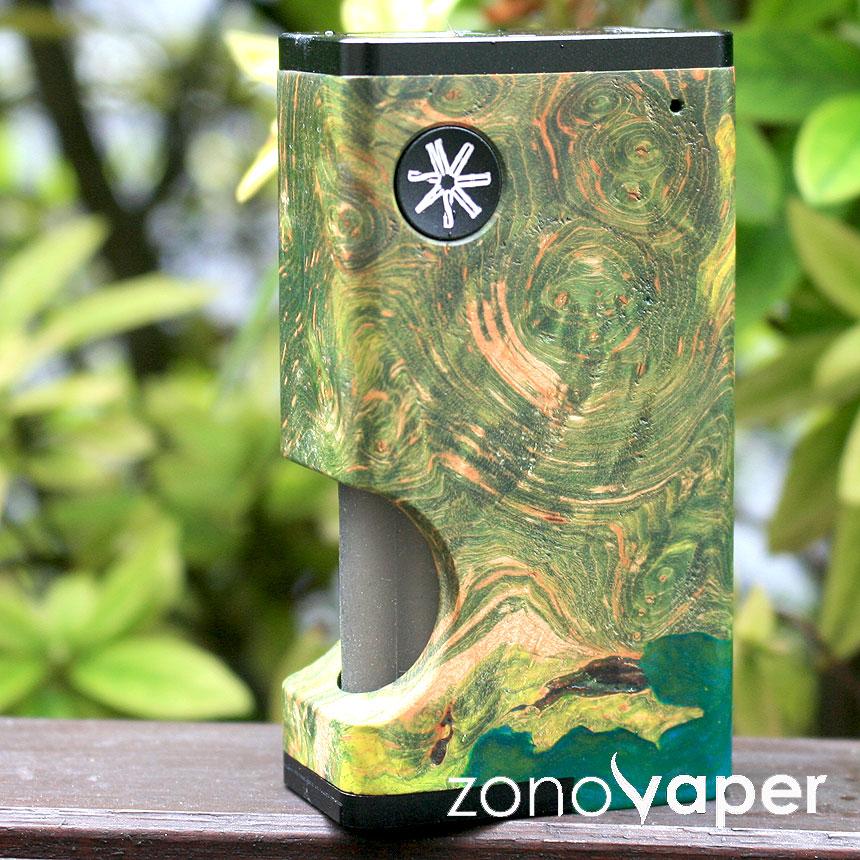 asMODus アスモダス LUNA ルナ SQUONKER BOX MOD グリーン : 電子タバコ専門店 ZONOVAPER - 通販 ...