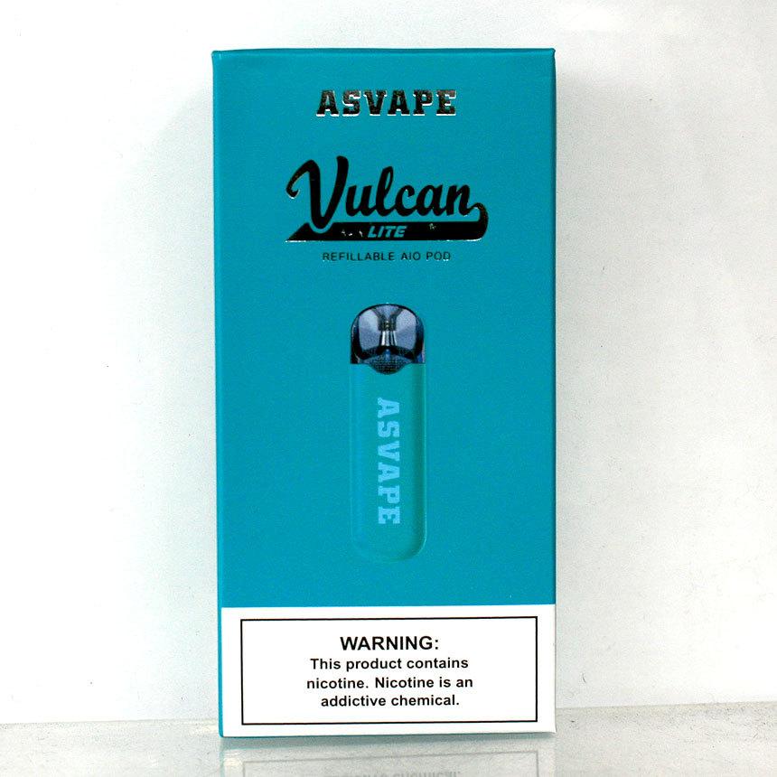 AsvapeアスベイプVulcanバルカン Lite Pod System Kit 700mAh 3ml Green（ネコポス便送料300円 ...