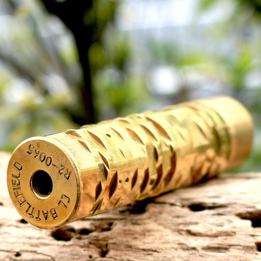 Comp LyfeコンプライフBattlefield Mod 18650 Brass（*ネコポス便対象商品） :complyfe-m063 ...
