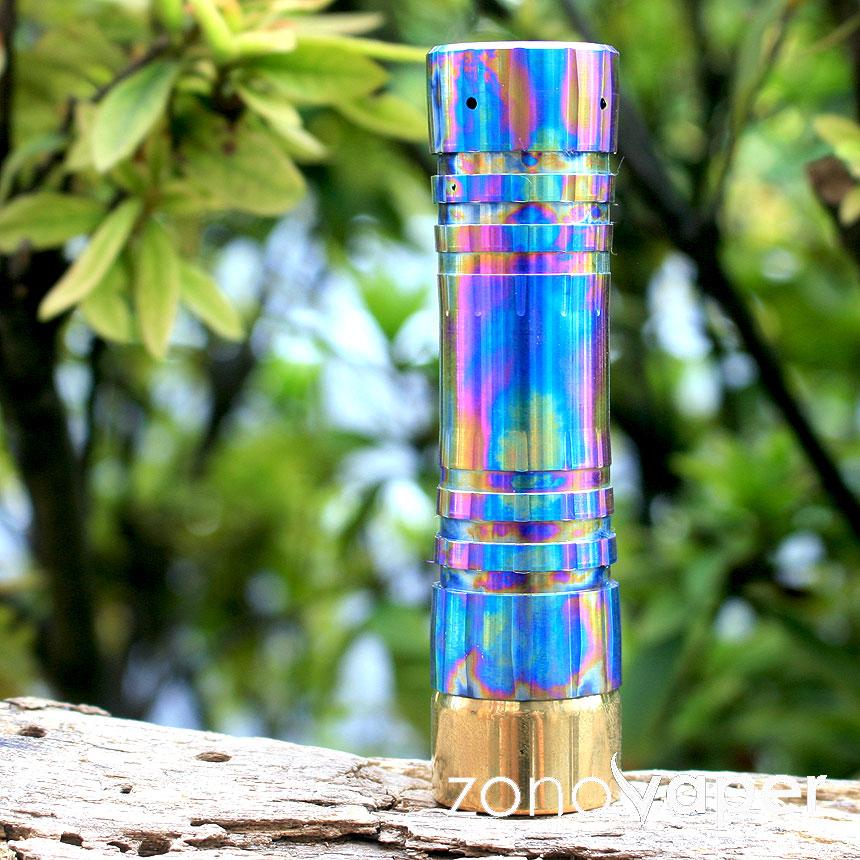 Comp LyfeコンプライフTurbulence Mod Anodized Ti Shiny18650（*ネコポス便対象商品） : 電子 ...