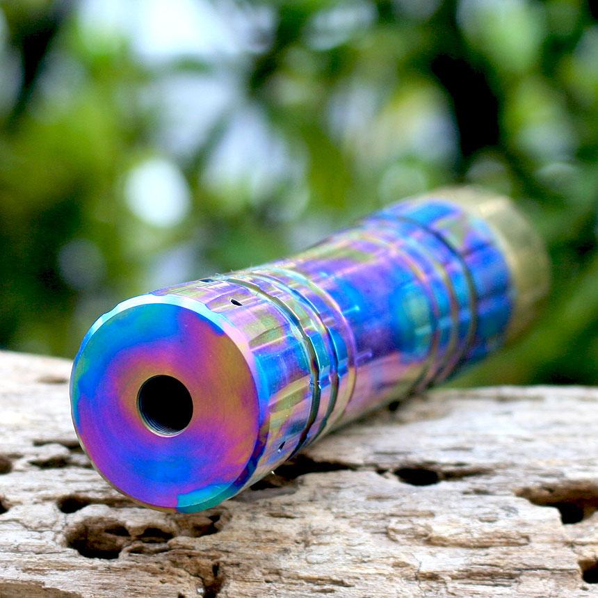 Comp LyfeコンプライフTurbulence Mod Anodized Ti Shiny18650（*ネコポス便対象商品） : 電子 ...