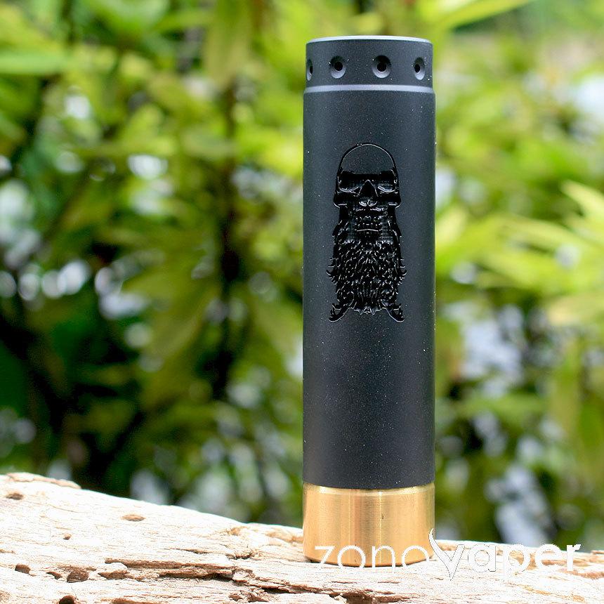 Comp LyfeコンプライフHK 24 18650 Classic Matte Black 3D Etched Bearded Skull（*ネコポス便対象商品） : 電子タバコ専門店 ...