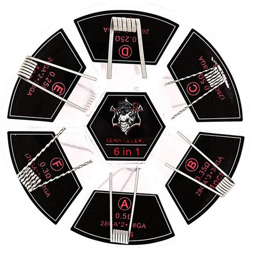 Demon Killer Coils 6 In 1 Prebuilt 24 Pieces（＊ネコポス便、対象商品） : 電子タバコ専門店 ...