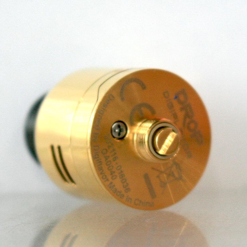 Digiflavor Drop Solo RDA V1.5 Atomizer Gold : 電子タバコ専門店 ZONOVAPER - 通販 ...