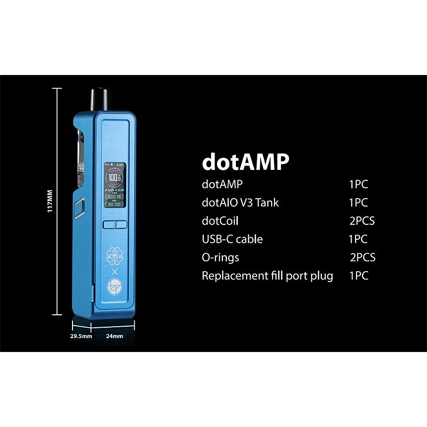 DotModドットモッドDotAMP par DotMod x BP Mods Black : 電子タバコ専門店 ZONOVAPER - 通販 ...