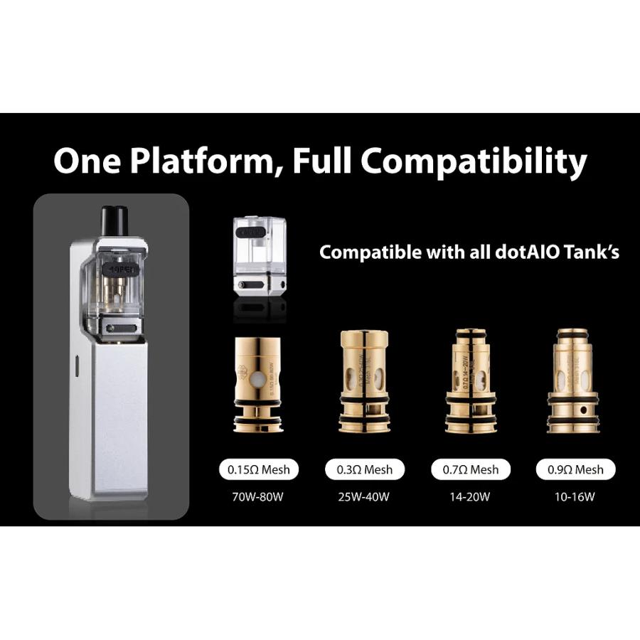 DotModドットモッドDotAMP par DotMod x BP Mods Black : 電子タバコ専門店 ZONOVAPER - 通販 ...
