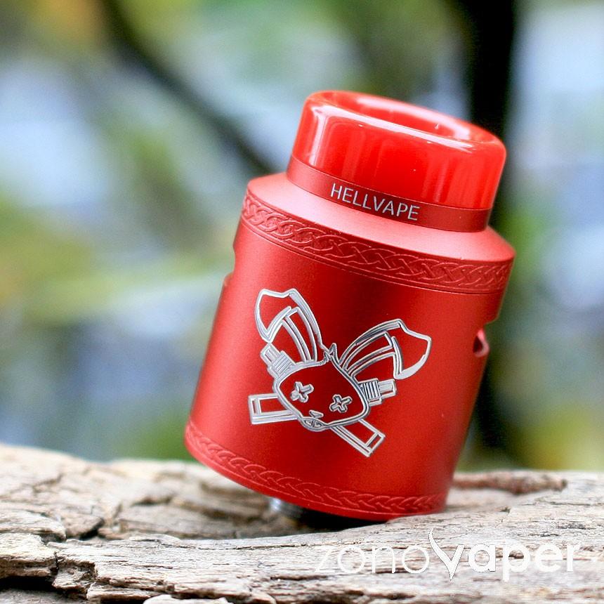 HELLVAPEヘルベイプ Dead Rabbit デッドラビットV2 RDA Atomizer Red :hellvape-a037:電子 ...