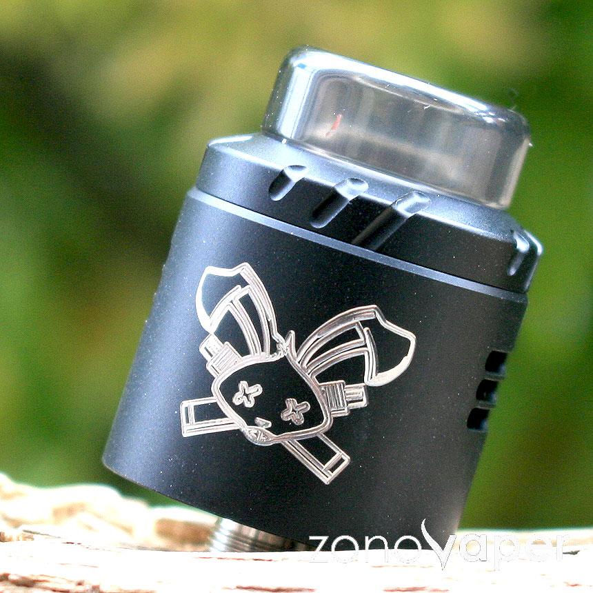 HELLVAPE Dead Rabbit デッドラビットSolo RDA 22mm Matte Matte Black : hellvape ...