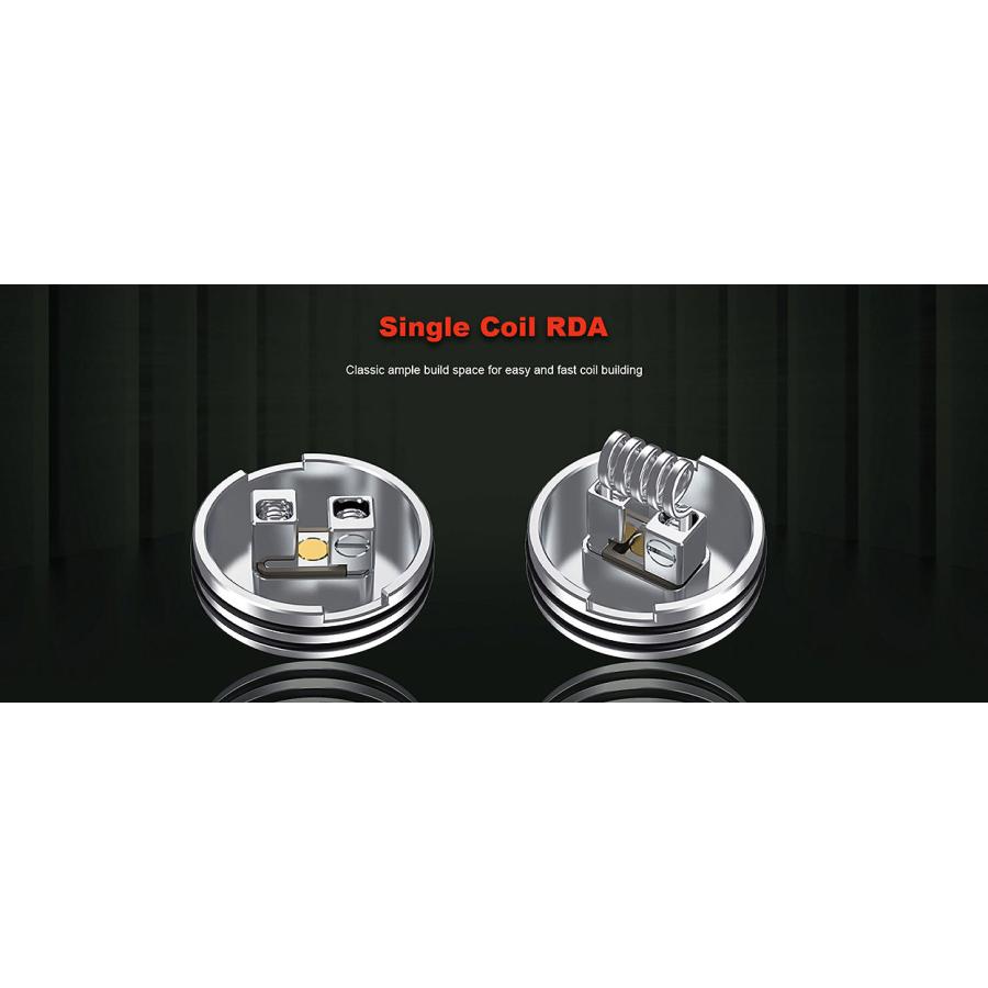 HELLVAPE Dead Rabbit デッドラビットSolo RDA 22mm Matte Matte Black : hellvape ...