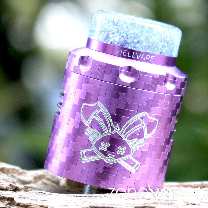 HELLVAPE Dead Rabbit デッドラビットV3 RDA Purple Carbon Fiber : 電子タバコ専門店 ...