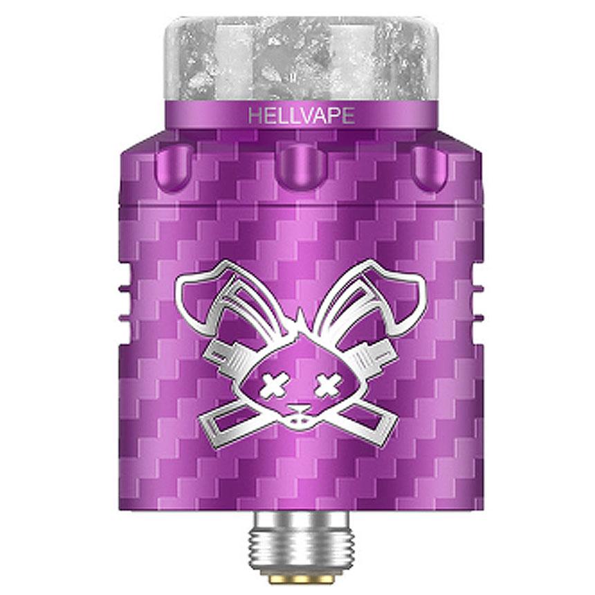 HELLVAPE Dead Rabbit デッドラビットV3 RDA Purple Carbon Fiber : 電子タバコ専門店 ...